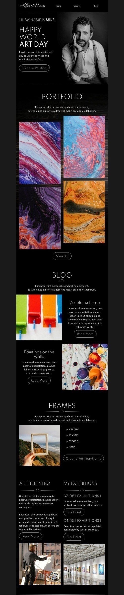 Touch the beauty Email Template by Stripo.email