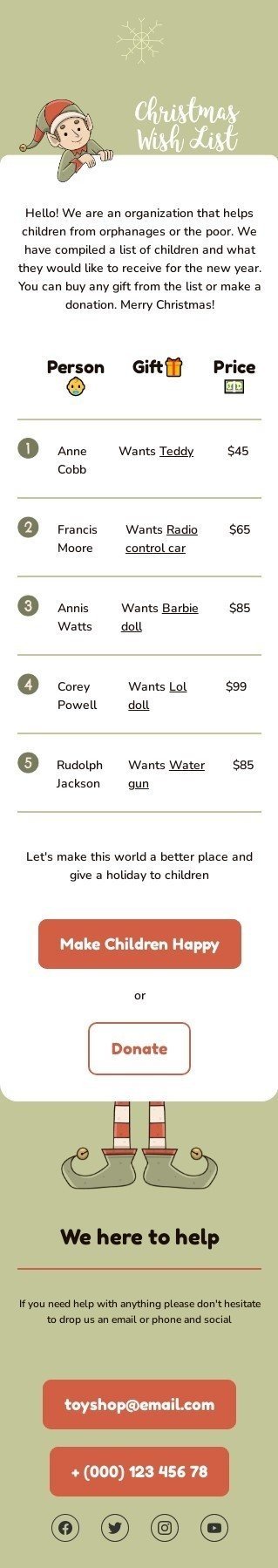 Make children happy Email Template by Stripo.email