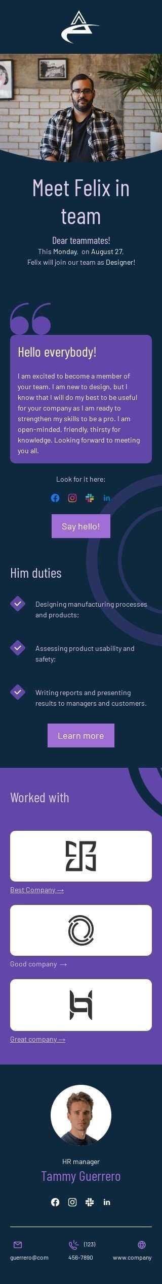 Hello everybody Email Template by Stripo.email