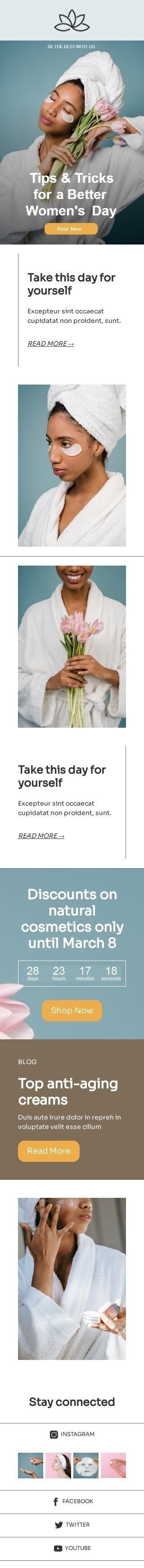 Better Women's Day Email Template by Stripo.email