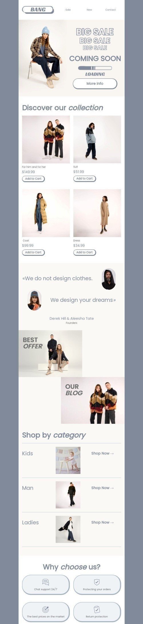 16 Teaser Email Templates 📭 | Free Teaser HTML Email Template — Stripo ...