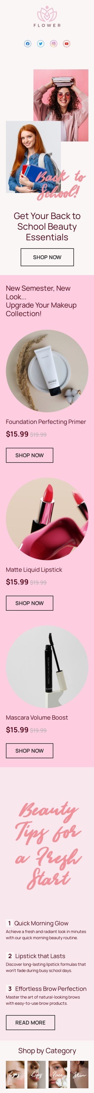 New semester, new look Email Template by Stripo.email