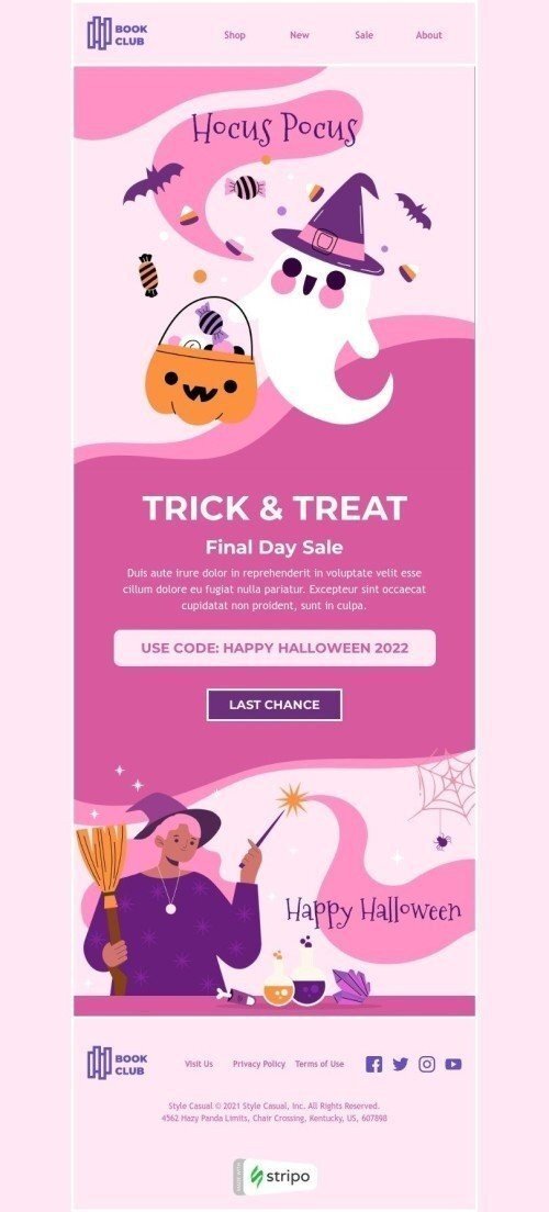 Halloween email examples and subject lines for your inspiration ...