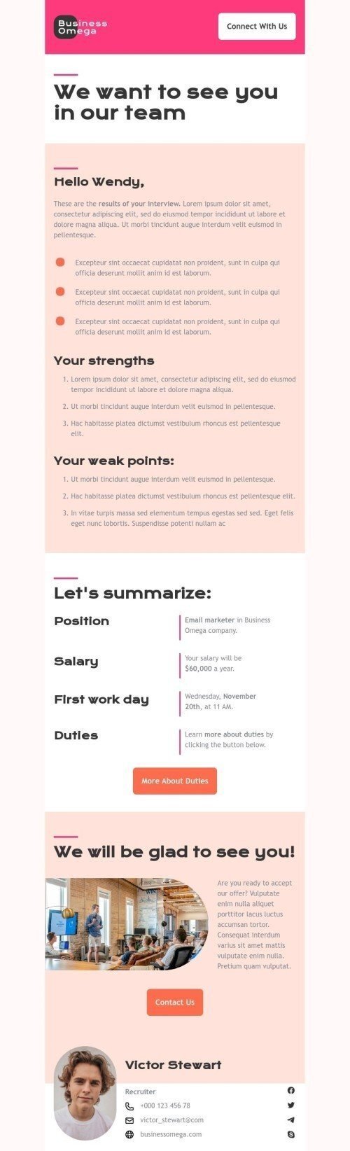 We want to see you in our team Email Template by Stripo.email