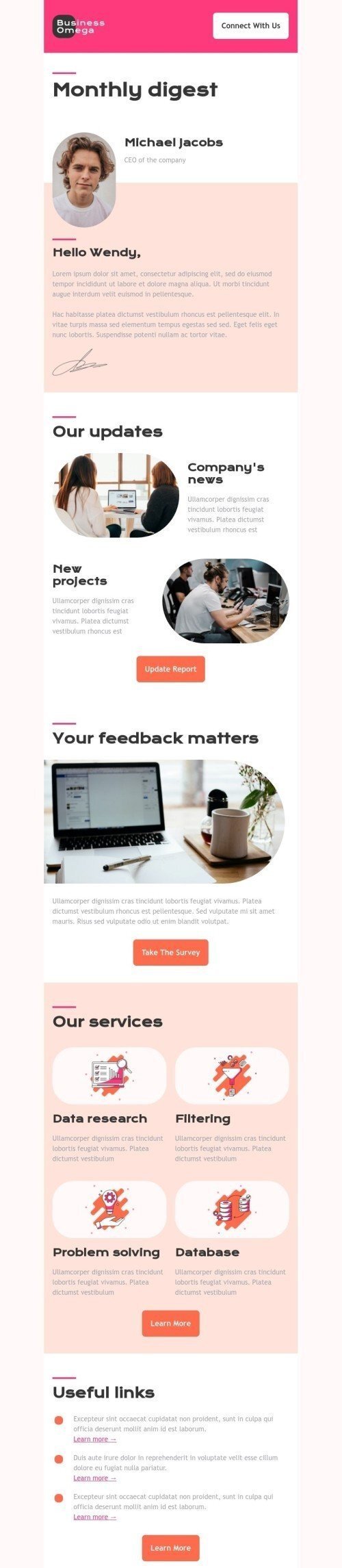 14 B2B Email Templates 📭 | Free B2B HTML Email Template — Stripo.email ️