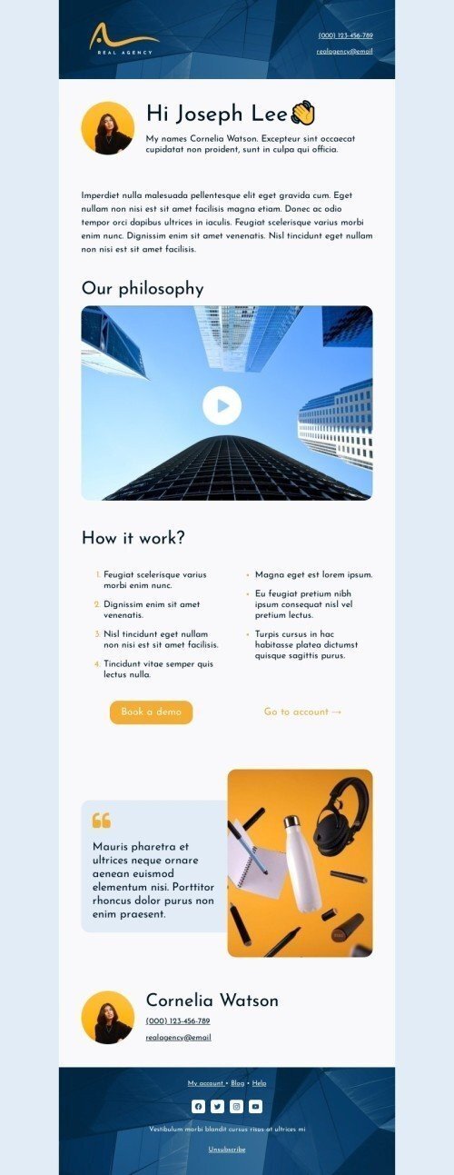 Book a demo Email Template by Stripo.email