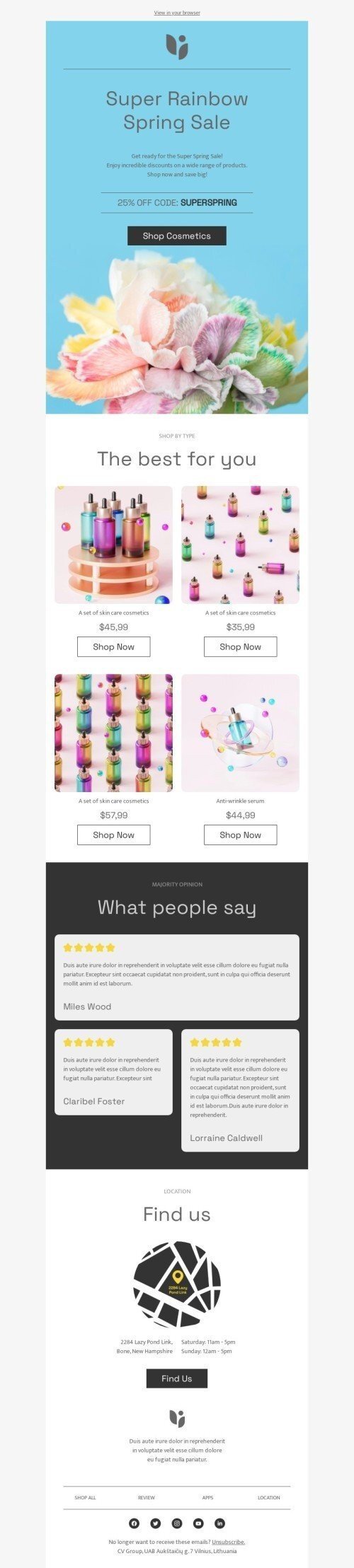 Super rainbow Email Template by :full_name — Stripo.email