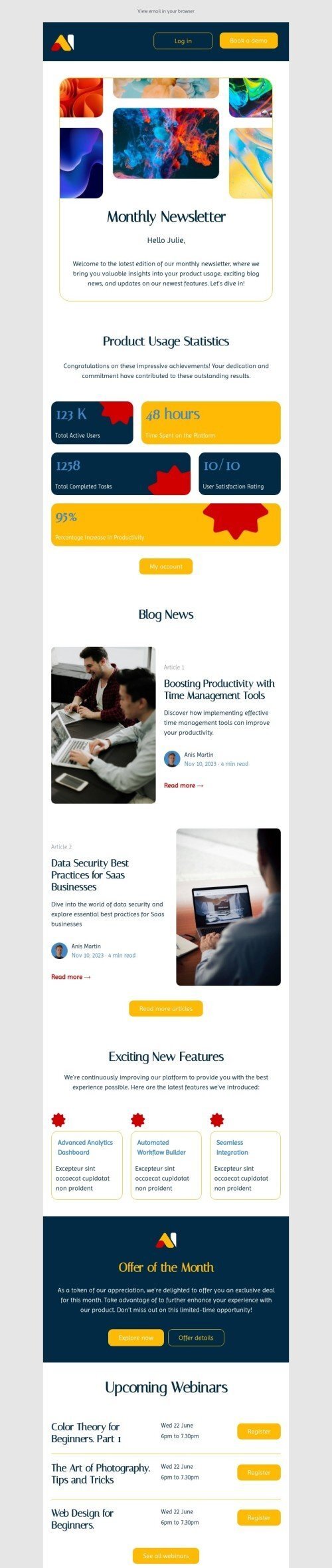 106 Software & Technology Email Templates 📭 | Free Software ...