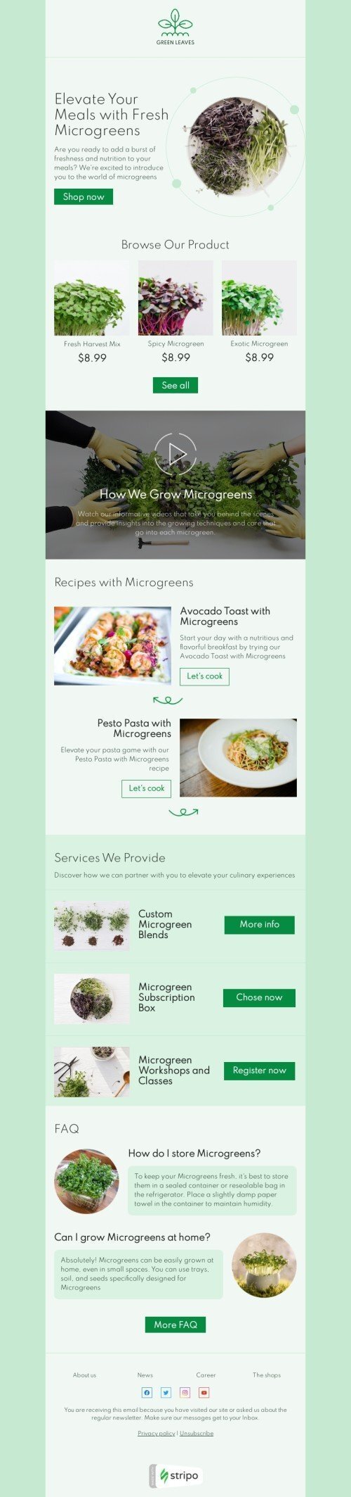 16 Agriculture Email Templates 📭 | Free Agriculture HTML Email Template ...