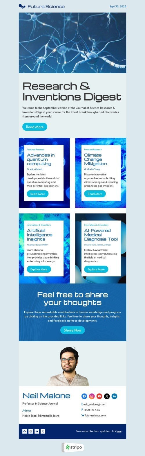 Weekly Email Digest Templates — Stripo.email