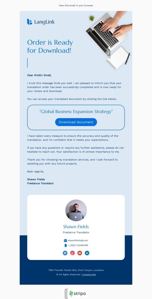 81 Confirmation Email Templates 📭 | Free Confirmation HTML Email ...
