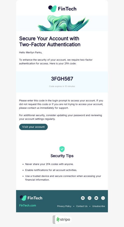 81 Confirmation Email Templates 📭 | Free Confirmation HTML Email ...