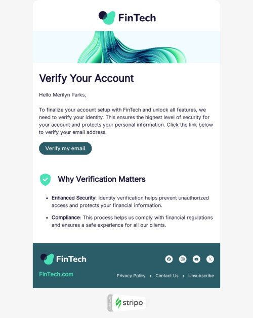 81 Confirmation Email Templates 📭 | Free Confirmation HTML Email ...