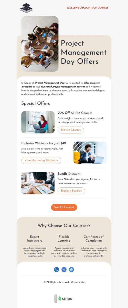 47 Webinars Email Templates 📭 | Free Webinars HTML Email Template ...