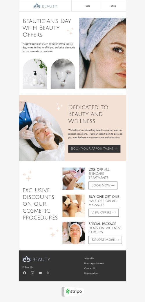 74 Beauty & Personal Care Email Templates 📭 | Free Beauty & Personal ...
