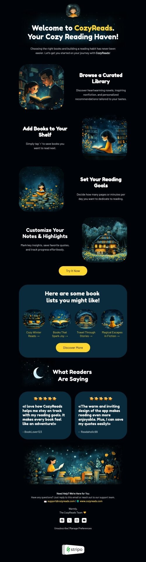 35 Welcome Email Templates 📭 | Free Welcome HTML Email Template ...