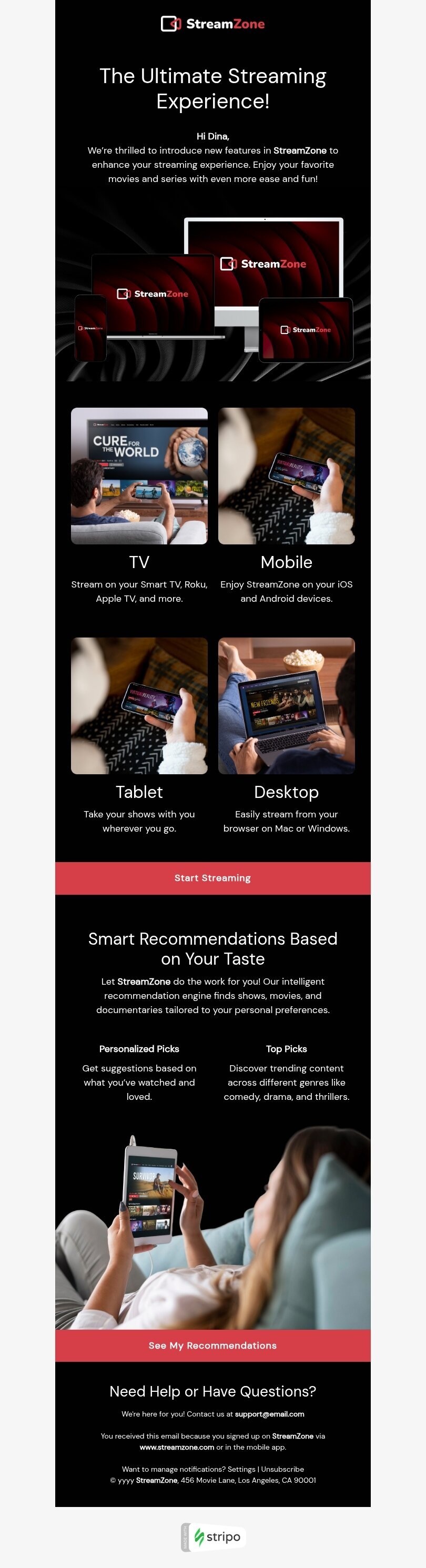 938 Gmail Email Templates 📭 | Free Gmail HTML Email Template — Stripo ...