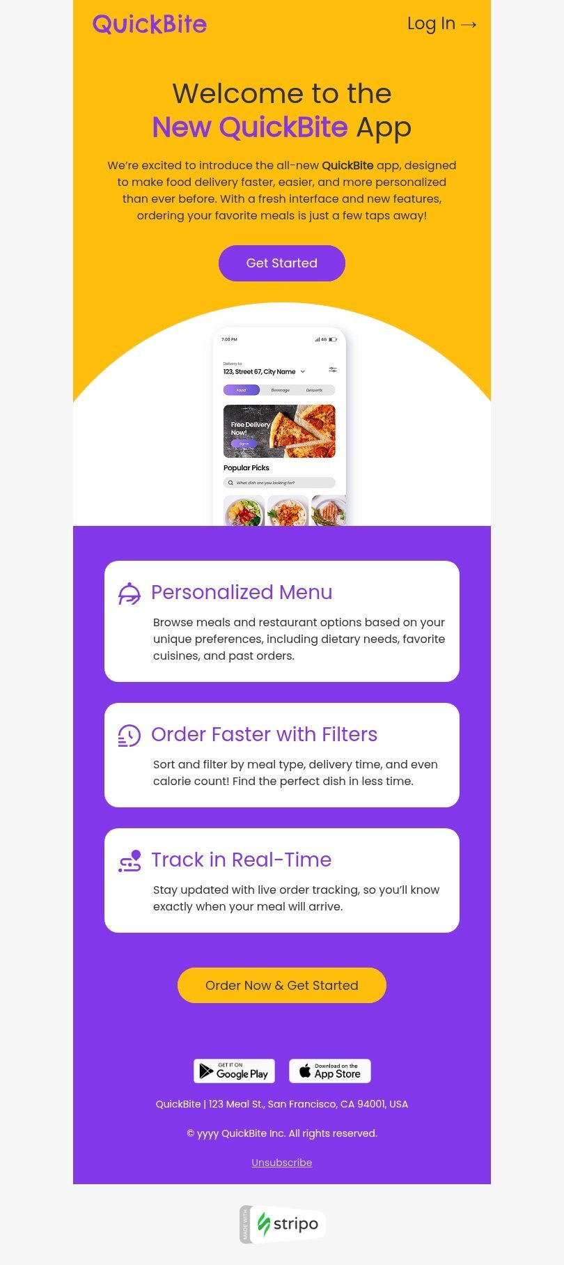 938 Gmail Email Templates 📭 | Free Gmail HTML Email Template — Stripo ...