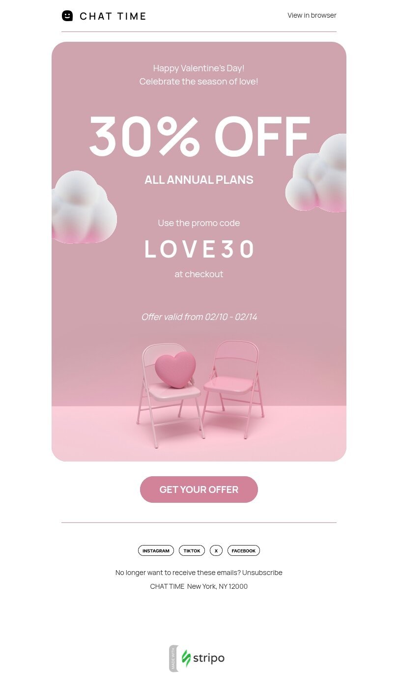 239 Discount Email Templates 📭 | Free Discount HTML Email Template ...