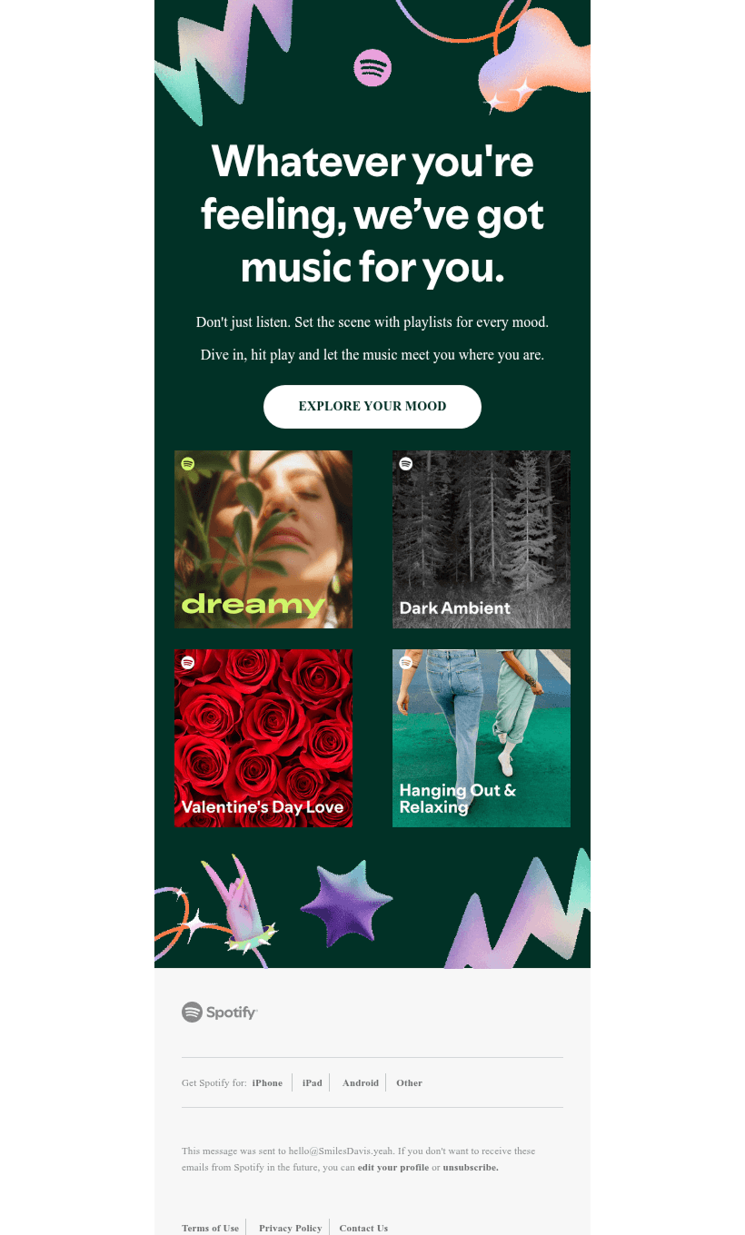 Email review: Spotify Vs. YouTube Music — Stripo.email